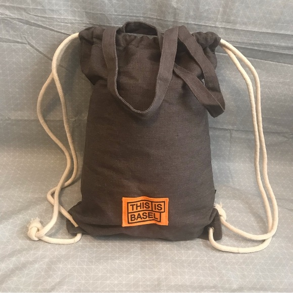 Tarzan | Bags | Tarzan Art Basel Brown Tote Cinch Backpack | Poshmark
